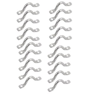 304 Stainless Steel 5mm Thick Humpback Shape Fixed Buckle Pad Eye Plate ...