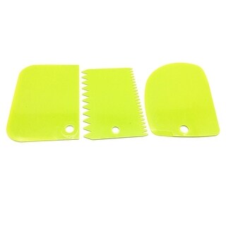 3Pcs Straight Arc Tooth Shape Cream Bread Cutter Cake Pasty Scraper ...