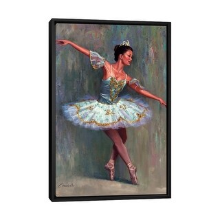 iCanvas "The Ballet Dancer " by Wil Cormier Framed - Bed Bath & Beyond ...