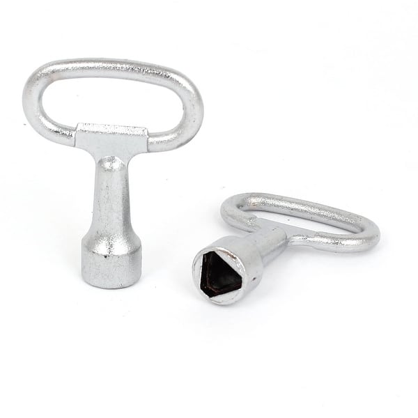 2pcs Triangle Utility Key for Electric Meter Box Cupboard Panel Lock ...