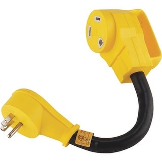 Camco Mfg. Inc./RV 15M-30F Dogbone Adapter 55163 Unit: EACH - Bed Bath ...