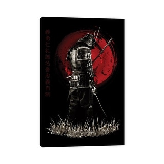iCanvas "Bushido Samurai Back Turned" by Cornel Vlad Canvas Print - Bed ...