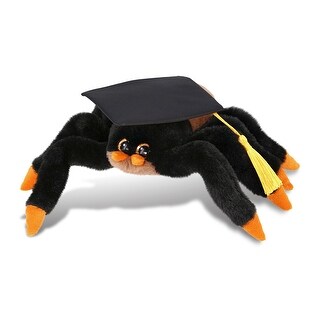 DolliBu Wild Tarantula Spider Graduation Plush with Cap with Tassel - 7 ...