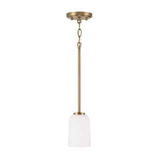 Lawson 1-light Hanging Pendant w/ Soft White Glass - Bed Bath & Beyond ...