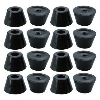 16pcs Feet Bumper Table Amplifier Speaker Cabinet Leg Pad D48x32xH28mm ...