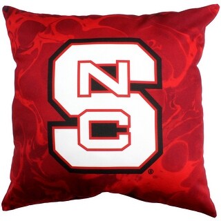 NC State Wolfpack 2 Sided 16" Decorative Pillow, Made in the USA - Bed ...