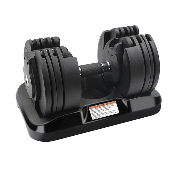 45 Pounds Adjustable Dumbbells Fitness Dumbbell - Black - Bed Bath ...