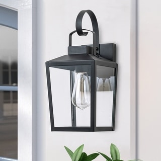 C Cattleya Traditional Matte Black Outdoor Wall Sconce Lantern Light ...