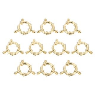 Spring Ring Clasps Stainless Steel Round Close Spring Ring Clasps ...