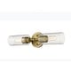 Aged Brass Vanity/Sconce Modern 2-Light - Bed Bath & Beyond - 31309851