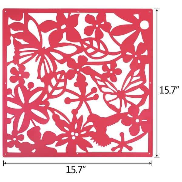 12/24Pcs Hanging Room Divider PVC Panel Screens Home Office Wall Decor ...