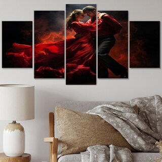 Designart "South America Tango Passion II" Entertainment Multipanel ...