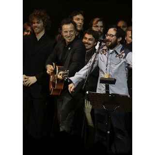 Bruce Springsteen and friends on stage at Carnegie Hall Photo Print ...