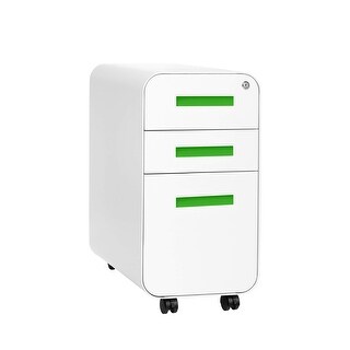 3-Drawer Mobile File Cabinet, Commercial-Grade, Pre-Assembled - Bed ...