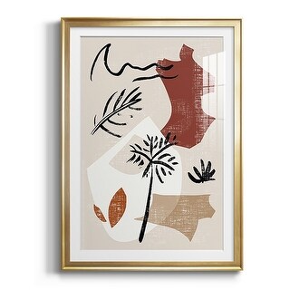 Soft Palms V Premium Framed Print - Ready to Hang - Bed Bath & Beyond ...