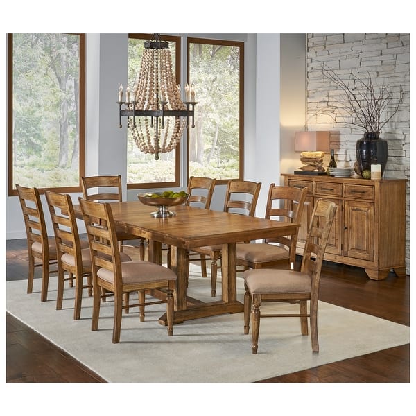 Simply Solid Deschutes Solid Wood 7-piece Dining Collection - Bed Bath ...