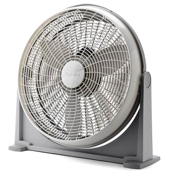 Lasko 20 Inch 3 Speed Portable Air Circulator Fan w/ Optional Wall ...