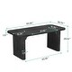 63'' Computer Desk for Home Office, Simple Rectangular Writing Table ...