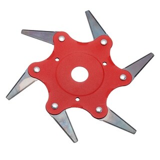 Steel Trimmer Head 6 Teeth Weed Cutter Blade Steel Razor Trimmer Head ...