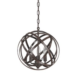 Capital Lighting Axis 3 Light 13" Wide Cage Pendant - Bed Bath & Beyond ...
