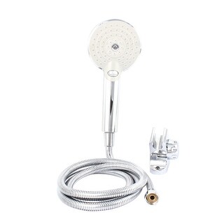 Bathroom Handheld Sprayer Flexible Hose Silver Tone - Bed Bath & Beyond ...