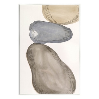 Stupell Modern Geometric Shapes Composition Wall Plaque Art, Design by ...