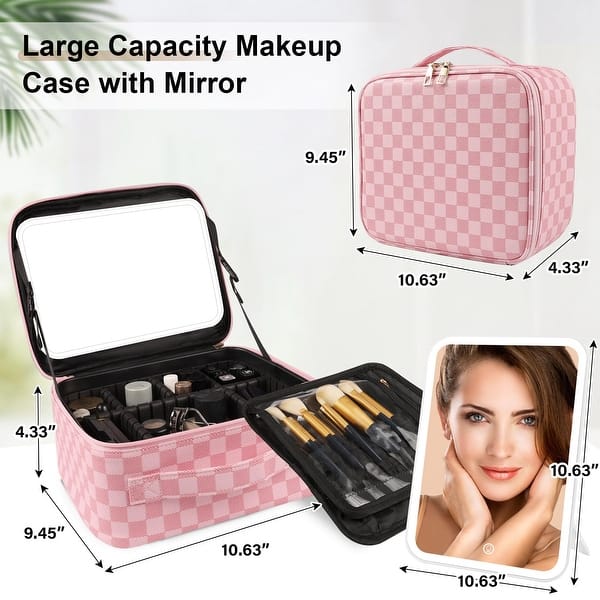 vanity mirror makeup case