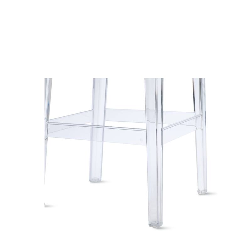 Ghost Stool w/Back (26") - Overstock - 36861743