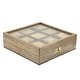 Tic Tac Toe Box Mango Wood Tabletop Decoration - 10" - Beige - Bed Bath ...