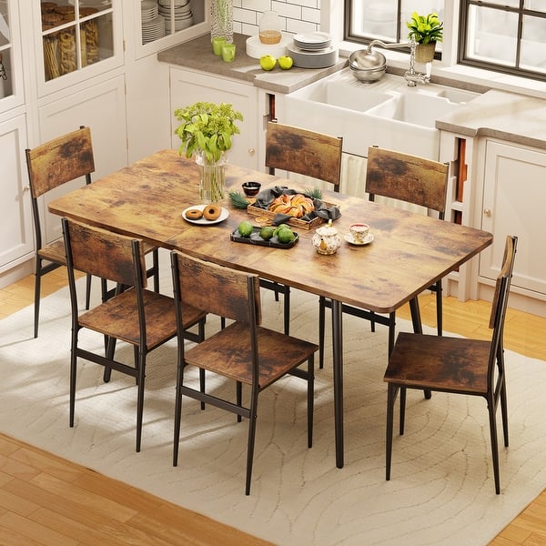 industrial dining table set