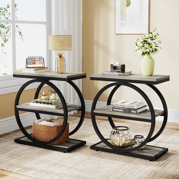 Narrow end tables for sofa store