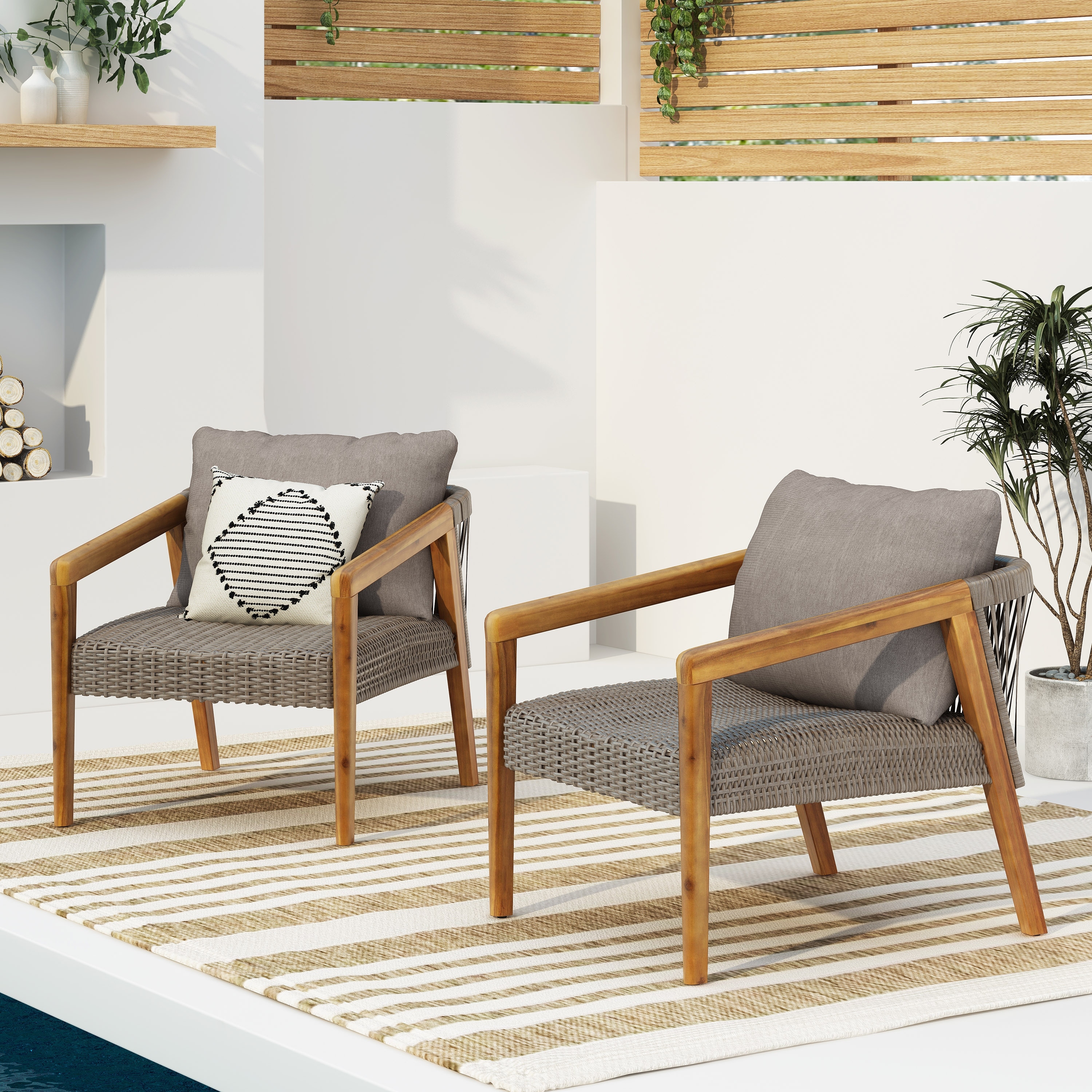 Outdoor Club Chairs - Bed Bath & Beyond