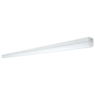 8 Foot LED Linear Strip Light Field Selectable White Finish - Bed Bath ...