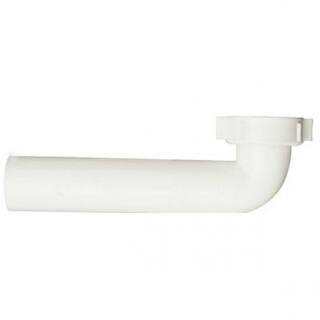 Keeney 101AWK Plastic Direct Connection Waste Arm, 1-1/2" x 7", White ...