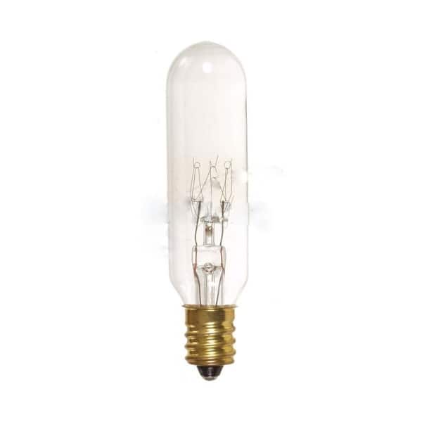 15W Bulb Socket Light Bulb Clear Glass American Imaginations - Bed Bath ...