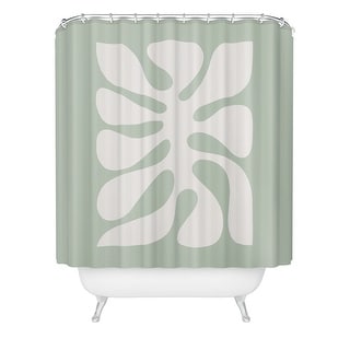 Dominique Vari Words Minimal Abstract Matisse Shower Curtain - Bed Bath ...