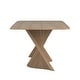 Norvik Wave Base Wood Dining Table by iNSPIRE Q Modern - Bed Bath ...
