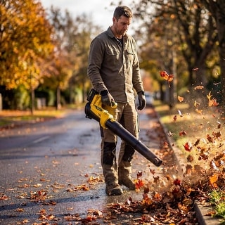 Garvee 20V Powerful Electric Cordless Leaf Blower for Lawn Care, Patio ...
