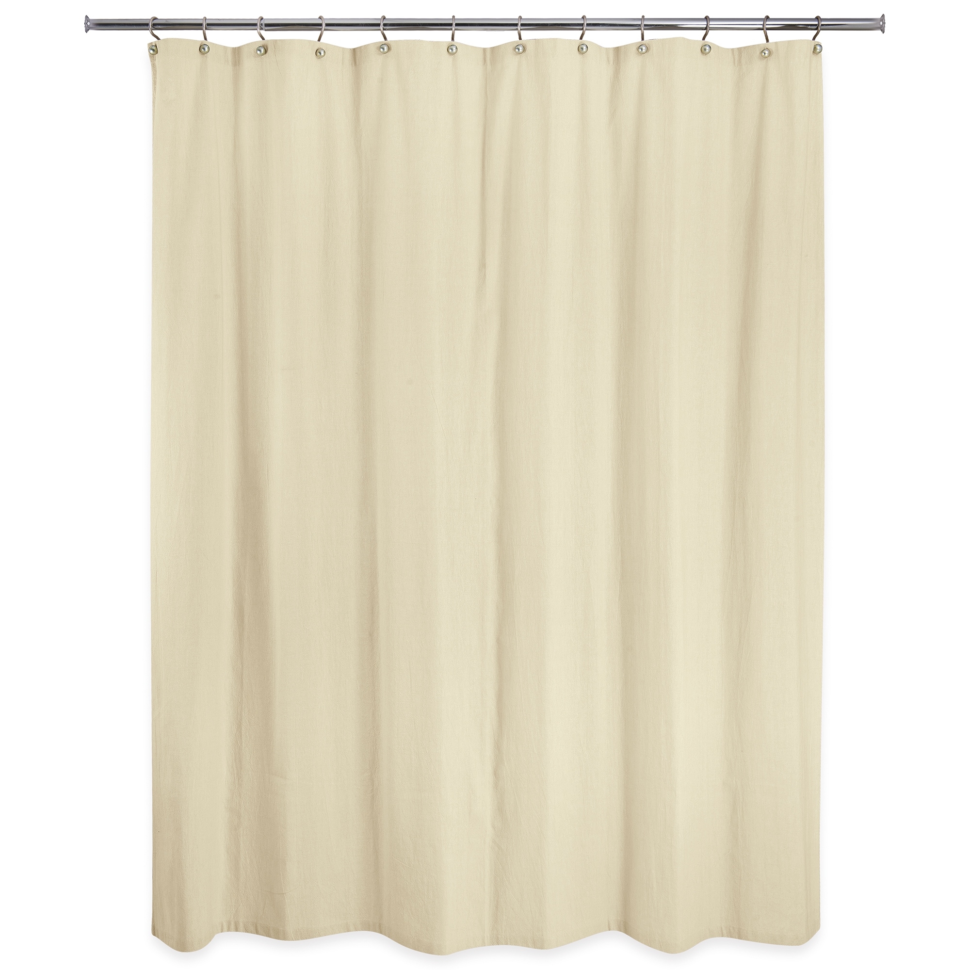 Off-White Cotton Shower Curtains - Bed Bath & Beyond
