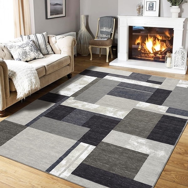 geometric pattern rug