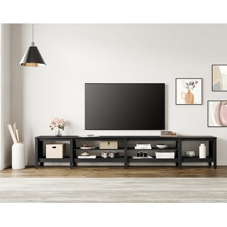 TV Stand for 100 inch TV Entertainment Center Farmhouse TV Console ...