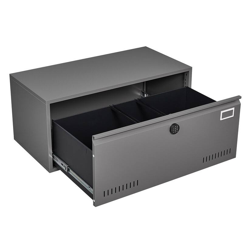 Lockable Metal Storage Boxes 1Pc Mini Portable Steel Petty Lockable ...
