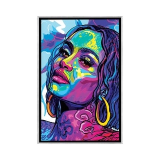 iCanvas "Kehlani" by Only Steph Creations Framed - Bed Bath & Beyond ...