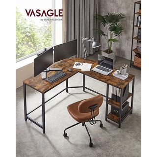 VASAGLE 54-Inch L-Shaped Home Office Desk, Corner Desk - Bed Bath ...