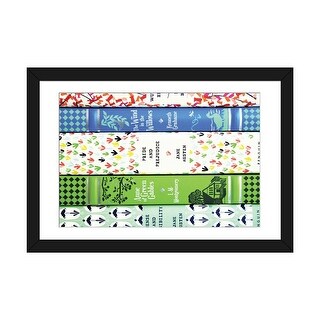 iCanvas "Pretty Book Stack Part I" by Andrea Tarwater PFA - Bed Bath ...