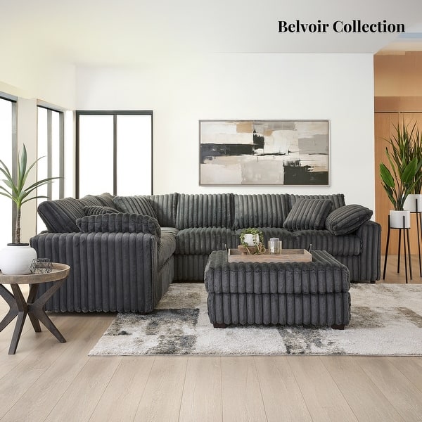 round back corner sofa