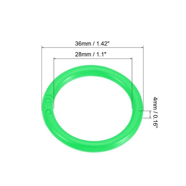 binder rings plastic