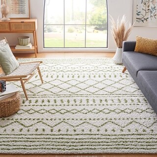 SAFAVIEH Arizona Shag Lotta 1.2-inch Thick Rug - Bed Bath & Beyond ...