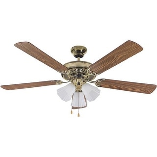 Canarm Imports 52" Pb Shrwd Ceiling Fan CF52SHB5PB Unit: EACH - Bed ...
