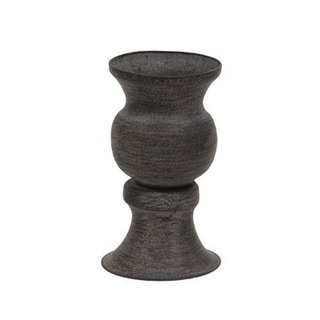 Distressed Black Metal Mini Taper Holder - 2.5" high and 1.75" in ...